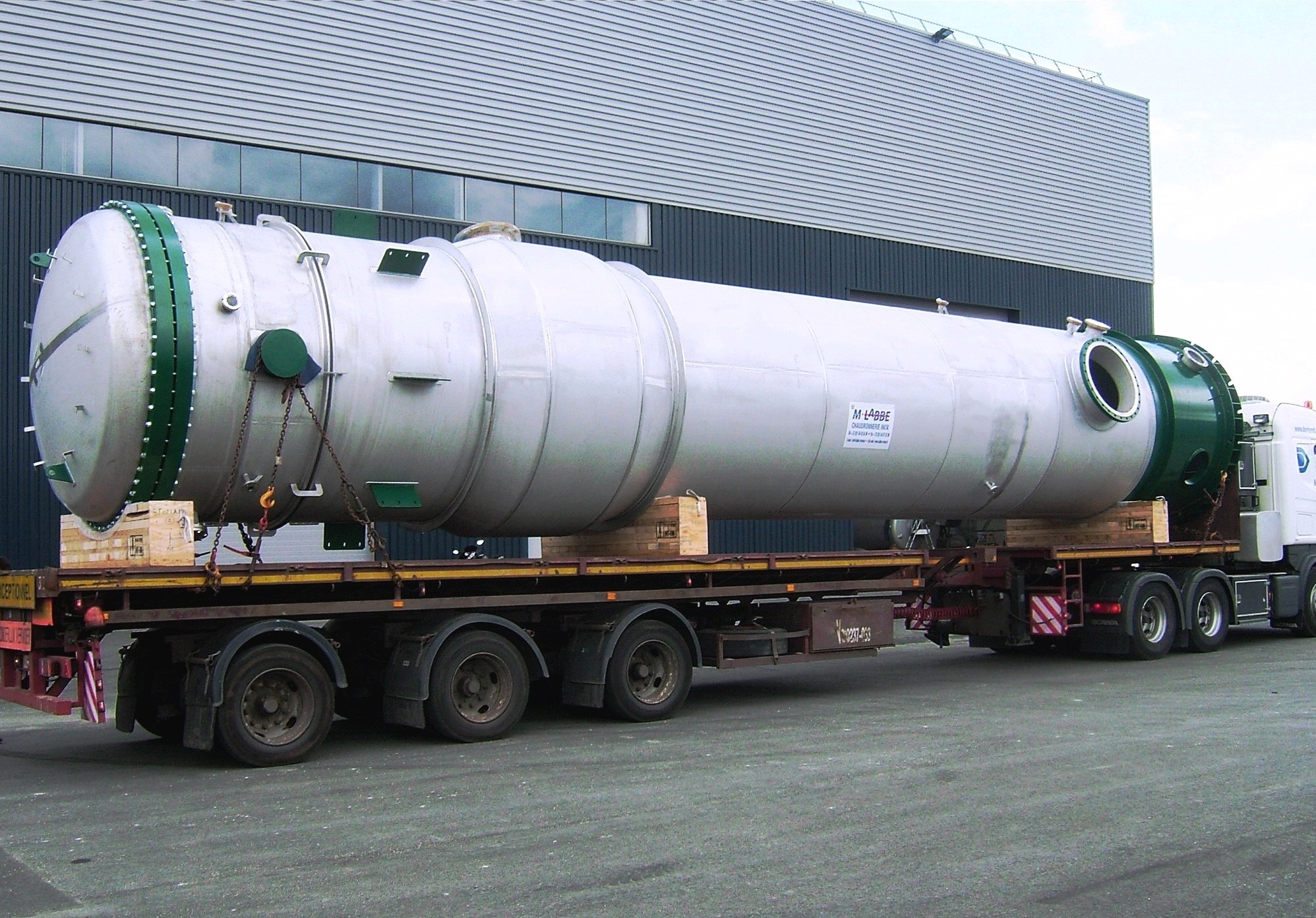 Boiler manufacturing - Heat exchanger- Labbe Process equipment