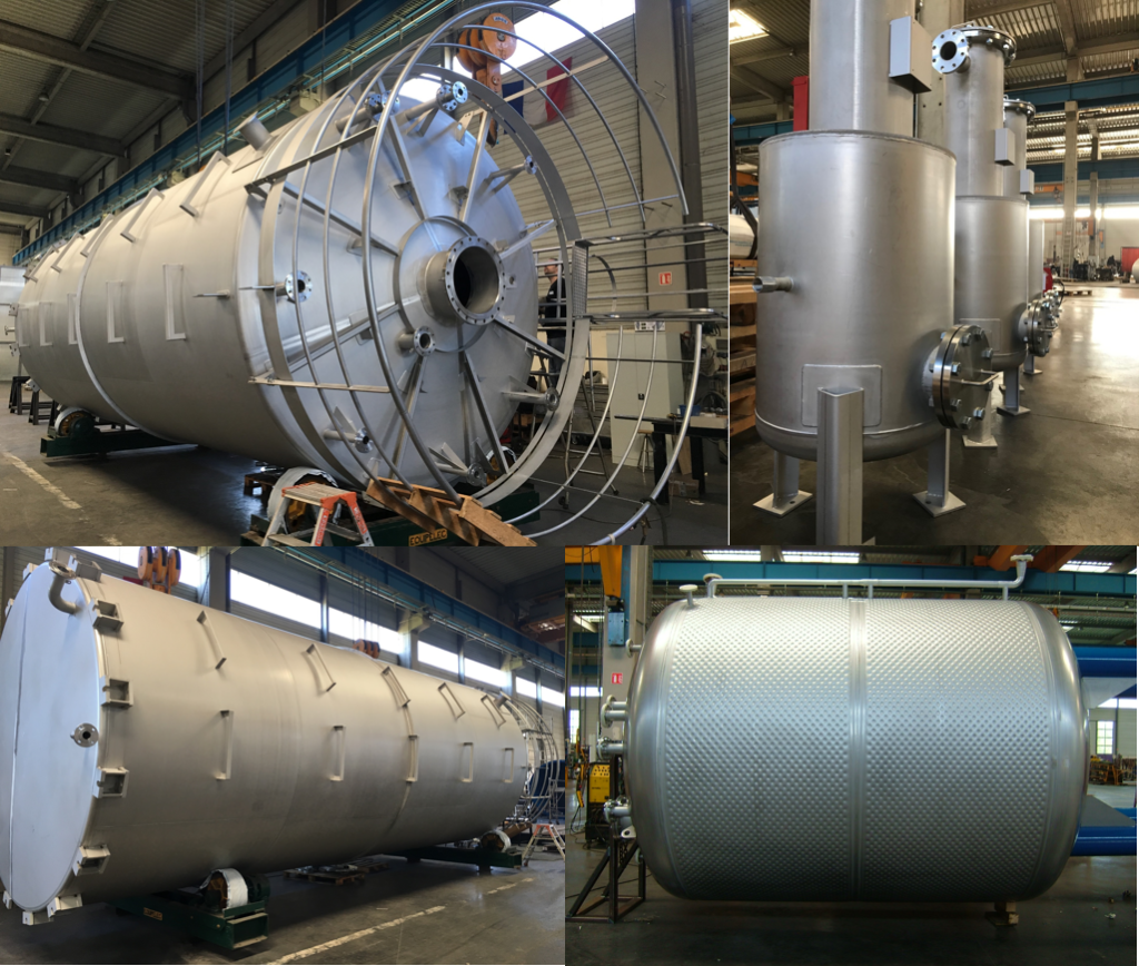 Cuves inox - Equipements - Labbe Process equipment